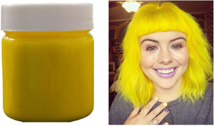 YAWI INSTANT AND TEMPORARY DAILY USE YELLOW HAIR COLOR WAX , YELLOW ...