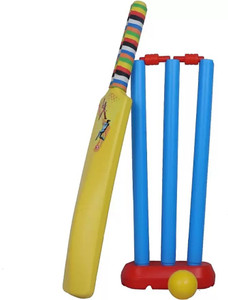 Frantic JUNIOR CRICKET STYLE SET OF UNBERKABLE TOYS Cricket Kit - Buy ...