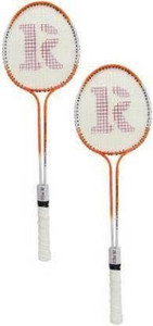 KANG Double Shaft Badminton Racquet, Iron Body Badminton Racket 1 Pair ...
