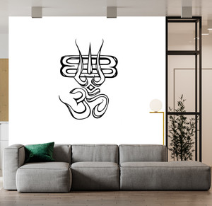 wallpics 60 cm Mahadev | Lord Shiva Self Adhesive Decorative Wall ...