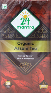 24 Mantra Organic Assam Tea Black Tea Bags Box Price in India - Buy 24 ...