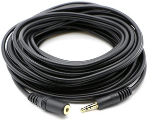 TECHON TV-out Cable Male to Female 3 Meter Stereo Aux Cable , Mobile ...