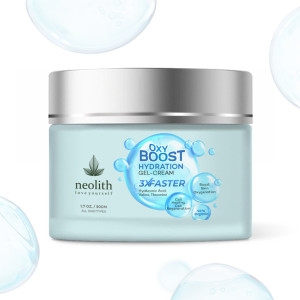 NEOLITH Oxy Boost Hyaluronic acid Gel Cream 98% Organic | Hydrating ...