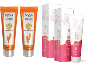 RCM Foot Cream (50g) and Fresh & Shine Cream (50g) (2 Set of 2) Price ...