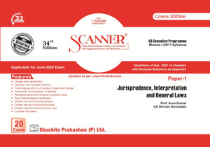 Scanner CS Executive Programme Module-I Paper-1 Jurisprudence ...