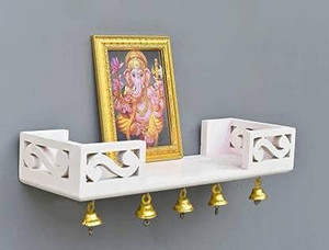 RAG Solutions woden wall temple with bells Wooden Wall Shelf (Number of ...