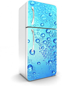 Psychedelic Collection 80 cm Vinly 3D Water Drops With Blue Background ...