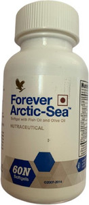 FOREVER Arctic-Sea Salmon Omega-3 Natural Fish Calamari Oils with Olive ...