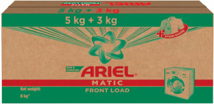 Ariel Matic Front Load | For Washing Machine | Detergent Powder 8 kg ...