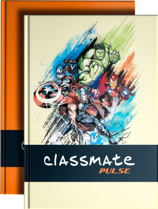 Classmate Pulse All Purpose Journal Hard Cover: A5 Notebook Single Line ...