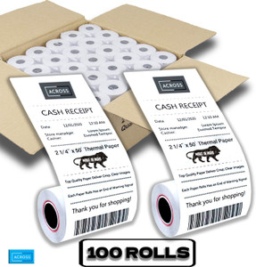 Flipkart.com | ACROSS 57MM/2 Inch (Set of 100 ) 55 gsm Thermal Paper ...