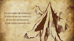Poster The Hobbit An Unexpected Journey The Lord Of The Rings Movie sl ...