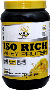 PAN PRO ATHLETES NUTRITION Iso Rich whey protein powder | 30G Protein ...