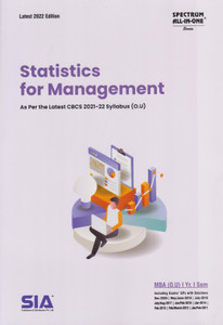 Statistics For Management MBA (O.U) I-Year I-Sem, As Per The Latest ...
