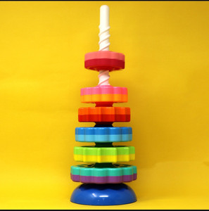 the toon box Spinning Tower Stacking Toy |Infant & Preschool Toys ...