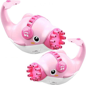Aseenaa Dolphin Gatling Bubble Gun Machine Toys Combo For Kids | Colour ...