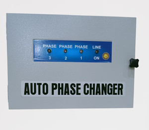Power Guard AUTO PHASE CHANGER (50 A) THAT CONVERT 3 PHASE INPUT Supply ...