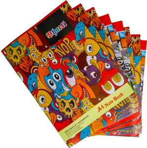 Bharti Rough A4 Note Book Hindi 320 Pages Price in India - Buy Bharti ...