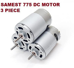 samest (Pack of 3) 12v 775 DC Motor 12000rpm High Speed for DIY ...