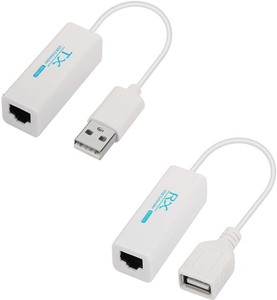 All mobile solution USB To RJ45 Extender 200M, USB 2.0 Extender Over ...