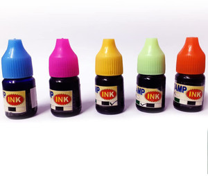 dinojames Self Inking Stamp Ink 25ml (Black) Stamp Pad Ink Price in ...