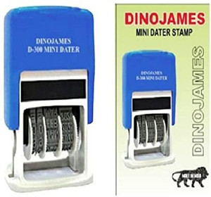 dinojames Mini Dater Stamp Self Inking Stamp Price in India - Buy ...