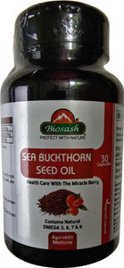 BIOSASH Sea Buckthorn Seed Oil Capsules Price in India - Buy BIOSASH ...