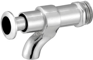 ZAP Premium Quality Water Tap Push Cock/Bib Cock for Bathroom/Push Cock ...