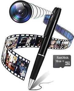 Secubbeiy Full HD 4k Pen Portable Camera,75 Minutes Pen Battery Life ...