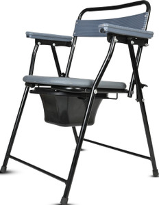 Entros OC-C779B Foldable Commode Shower Chair Commode Chair For Adults ...