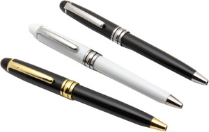 Ledos Super Mini Black & White Star Ballpoint Pens Pocket Size Pens Pen ...