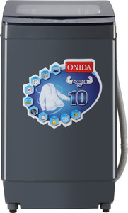 ONIDA 7.5 kg with Fuzzy Logic and Hydraulic Soft Close Glass Lid Fully ...