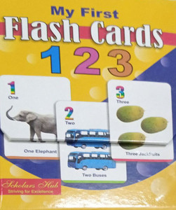 My First Flash Cards 123: Buy My First Flash Cards 123 by Scholars Hub ...