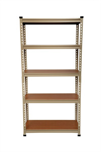 smr BOLTLESS CRC SHEET/MDF Storage Rack With 5 Shelves|12mm MDF ...