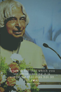 Abdul Kalam Poster Photo For Home And Office Wall Laminated(Multicolour ...