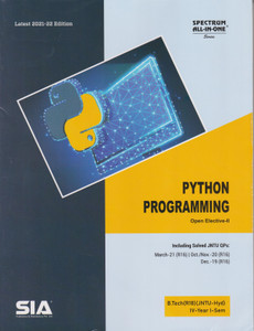 Python Programming B.Tech IV-Year I-Sem (R18) Open Elective-II JNTU ...