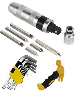Digital Craft Combo of 3 Item Impact Screwdriver CRV Portable with Mini ...
