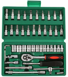 Afflatus Socket Tools Socket Set 46 in 1 Goti Tools Set Wrench Set Box ...