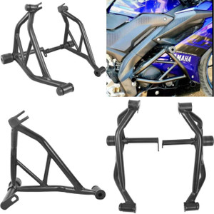 Auto MT CRASHGUARD Crash Guard Leg Guard LEGGUARD with Frame Slider for ...