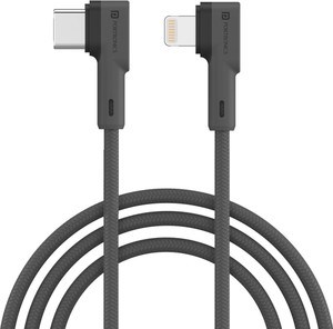 Portronics Lightning Cable 3 A 1.2 m Original I_phone Cable [Apple MFi ...