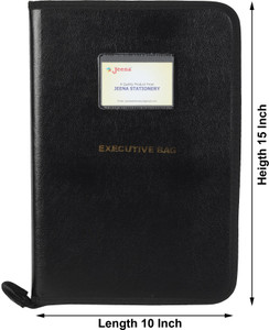 Flipkart.com | JEENA faux Leather Professional Document Carry Bag ...