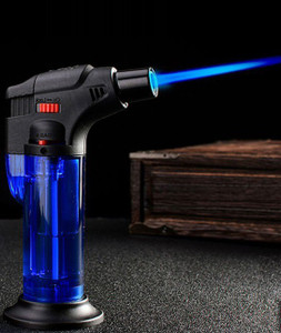 Gabbar ™ Flame Butane Gas Jet Cigarette Torch Lighter Pocket Lighter ...