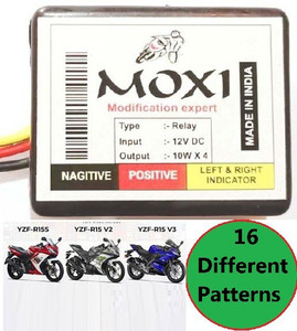 AIRSKY Side, Front, Rear Flasher Indicator Light for Yamaha R15, R15 V1 ...