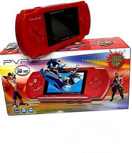 Red PVP Gaming Console Handheld Console 8 Bit Video Game Black Edition ...