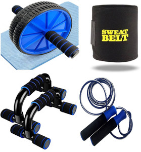 SIDHMART Gym Equipment Set 4 Pc Workout Chest ,Abs Training Exercise ...