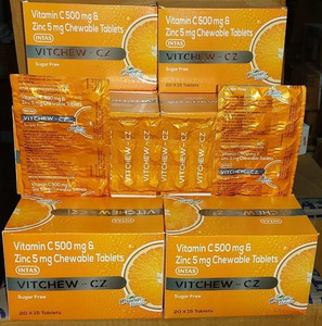 intas Vitchew-CZ Sugar Free Tablets| 15 Tablets in each Strip Price in ...