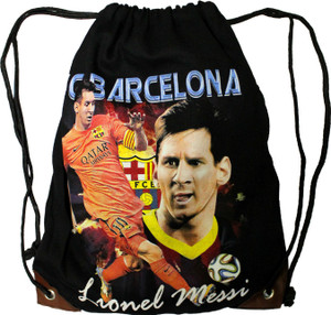 Best Bags MESSI Bercelona Drawstring Dori Bag 17 Backpack Black - Price ...