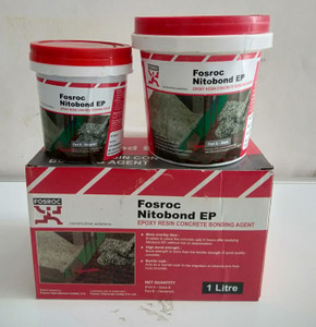 FOSROC Nitobond EP(A 617 + B 383 ML) 1 Litre Epoxy resin concrete ...