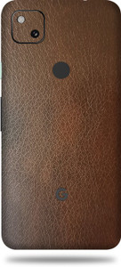 WeCre8 Skin's Google Pixel 4a, Leather Brown Mobile Skin Price in India ...