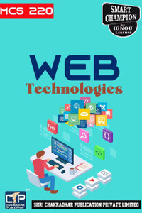 IGNOU MCS 220 Help Book Data Web Technologies IGNOU Study Notes For ...
